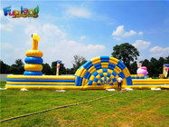 Outdoor Carnival Party 2000 Square Meter Inflatable Fun Land