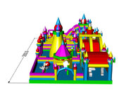 Obstacle Course Maze Kids 12m Bouncy Castle Theme Park