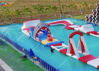 Large Floating Water Parks Rentals 150m Inflatable Water Slides