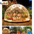 Waterproof Clear 0.6mm PVC Inflatable Pop Up Tent For Camping