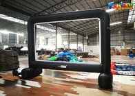 15ft Portable Home Theater Screen Inflatable Blow Up Projector Movie Screen for Yard