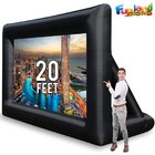 20ft Holiday Styling Blow Up TV Screen Inflatable Mega Cinema Projector Screen for Party​
