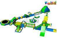Triangle Shape Water Slide Park Sport Game Playground Kids Inflatable Water Park for Lake