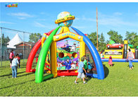 5 In 1 Sport Arena 7*5m Inflatable Carnival Games For Rent