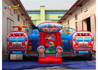 Educational Fire Fighting Truck EN71 Inflatable Indoor Playground