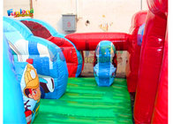 Educational Fire Fighting Truck EN71 Inflatable Indoor Playground