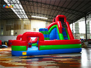 All In On Backyard 120V Inflatable Slide With Climbing Wall