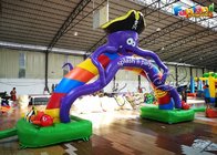 Decorative Archway Blown Up Entrance Octopus Theme Inflatable Arch for Kids Amusement Park