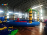 Children Giant Palm Fence 6m 90kg Inflatable Swimming Pools